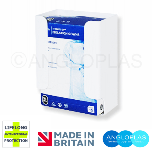 TLGWN3-1-BIO. Thumb Loop Gown Dispenser + Lifelong Antimicrobial ...